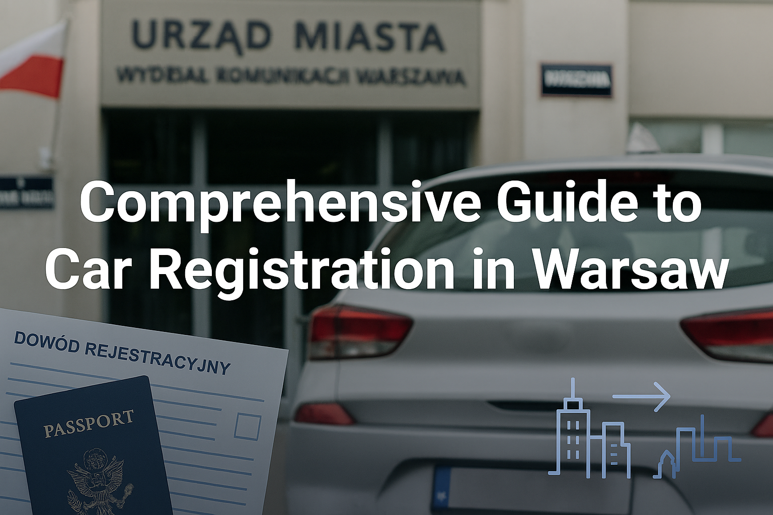 Car registration in Warsaw — documents, fees, time (2026)